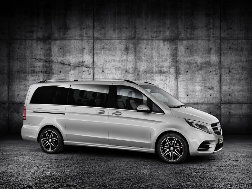 Mercedes-Benz V-class technical specifications and fuel economy